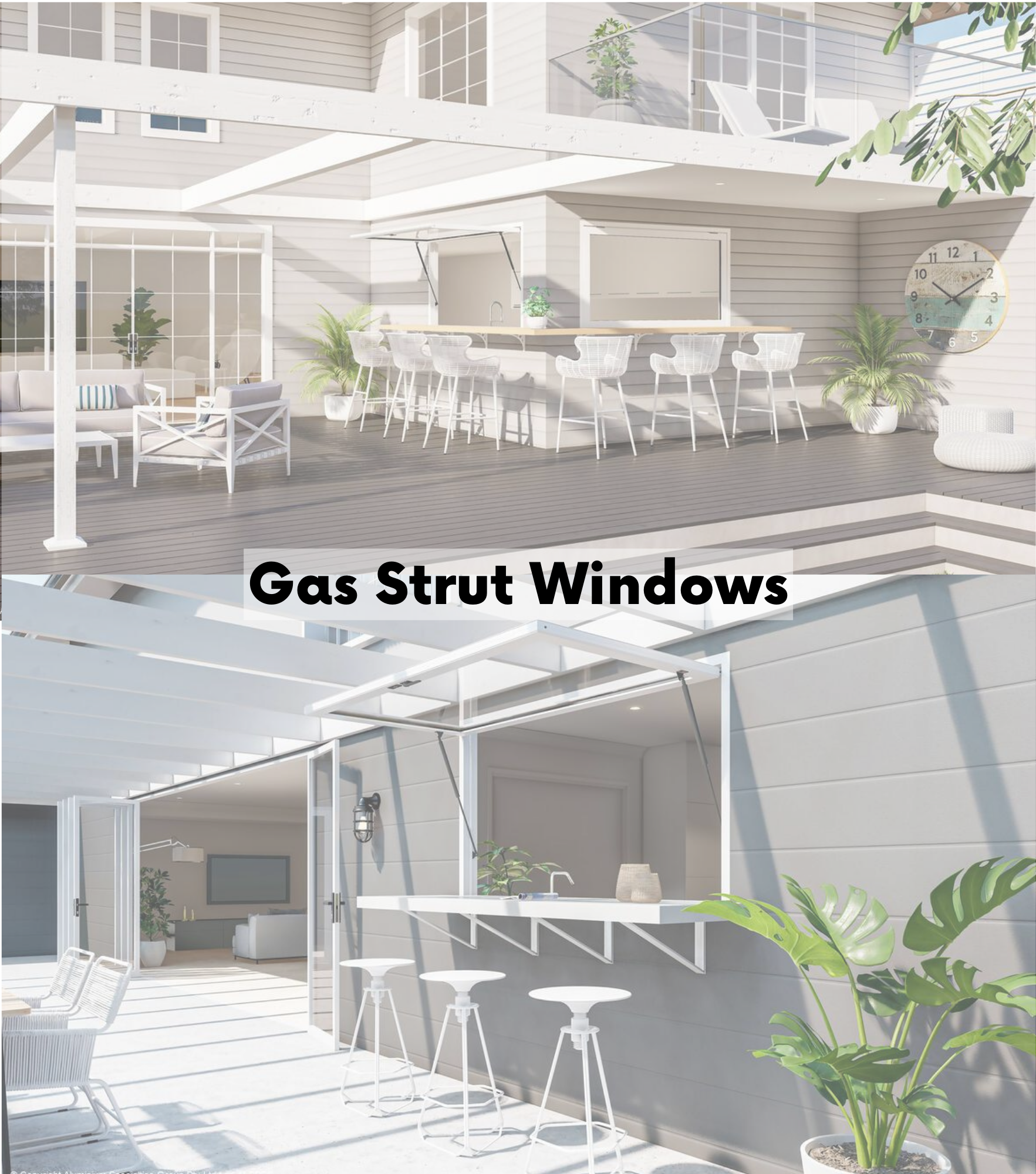 Gas Strut Windows Perth | Custom Servery Windows | PWD