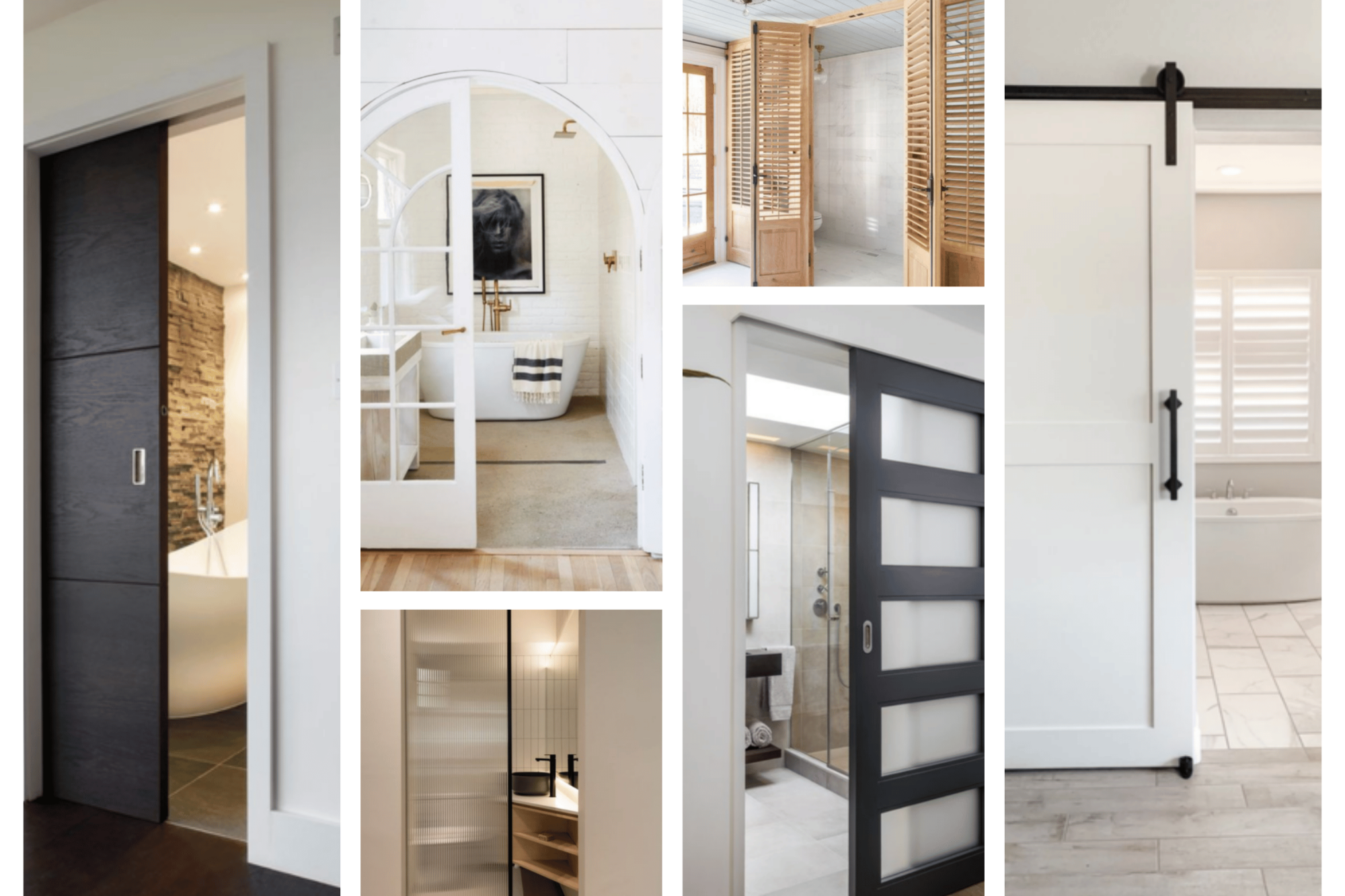 9 Bathroom Door Ideas for Spaces of All Sizes