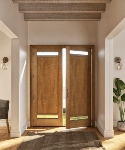 Entryway Design Ideas with a Double Front Door